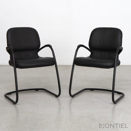 Silla Confidente Piel Sensor de Steelcase - Montiel