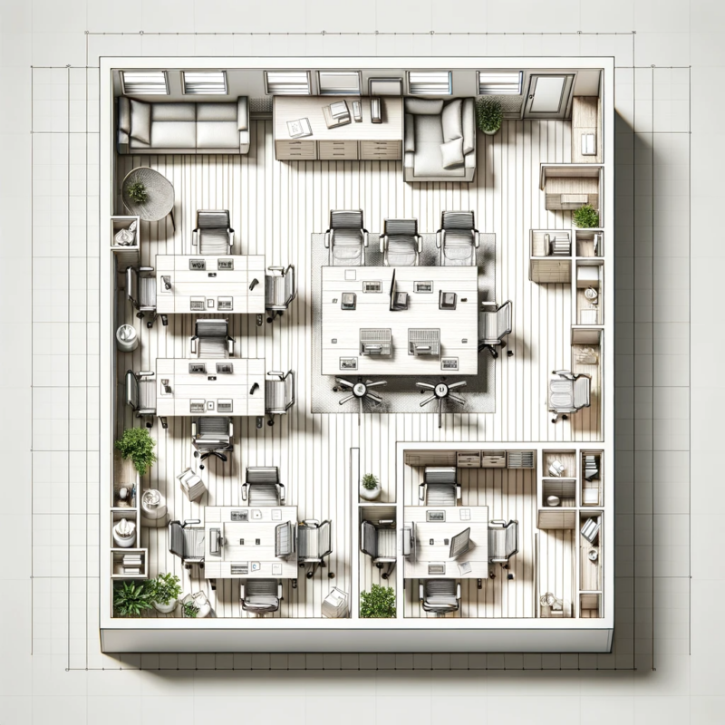 Planos de Oficinas: Optimiza el Espacio de Trabajo