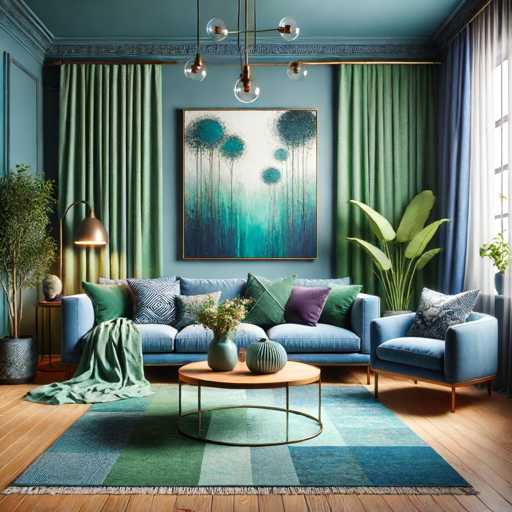 Combinación de colores para interiores